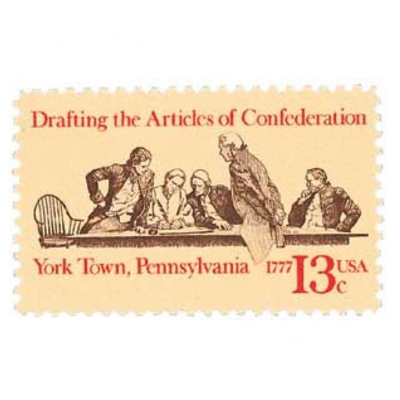 Other | 4 Vtg 1977 Stamps 13c Articles Of Confederation Usa Postage ...